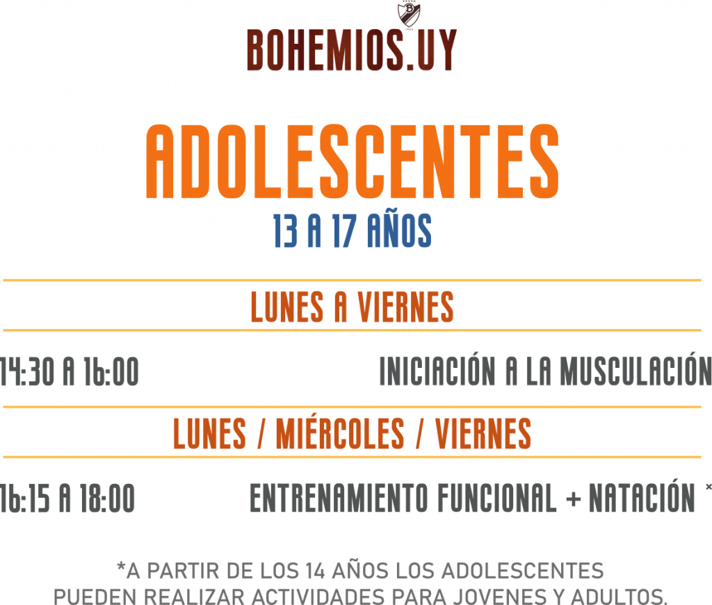 Adolescentes - Club Atlético Bohemios